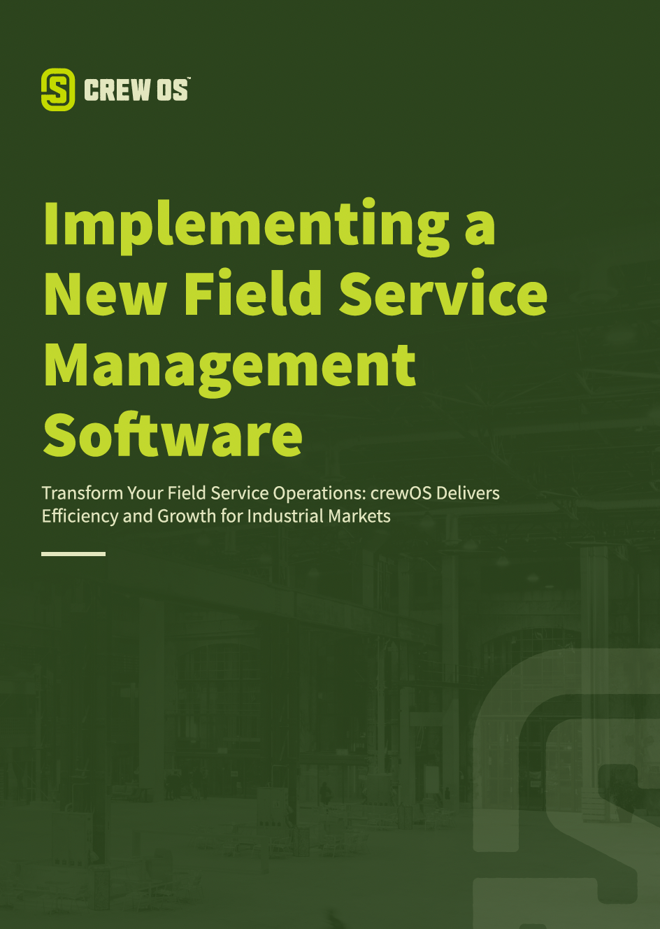 Implementing a New Field Service Management Software | crewOS